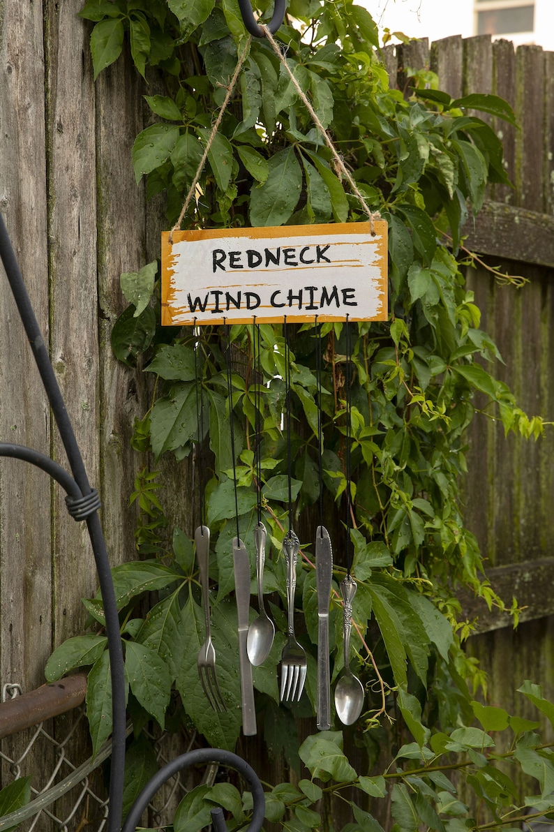 Redneck Wind Chime Made From Recycled Silverware, Makes a Very Pleasant ...