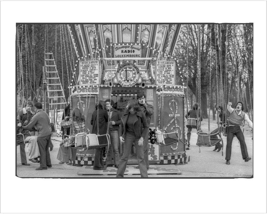 Vintage Italy Photo - Milan Swing Ride 1973 - Etsy
