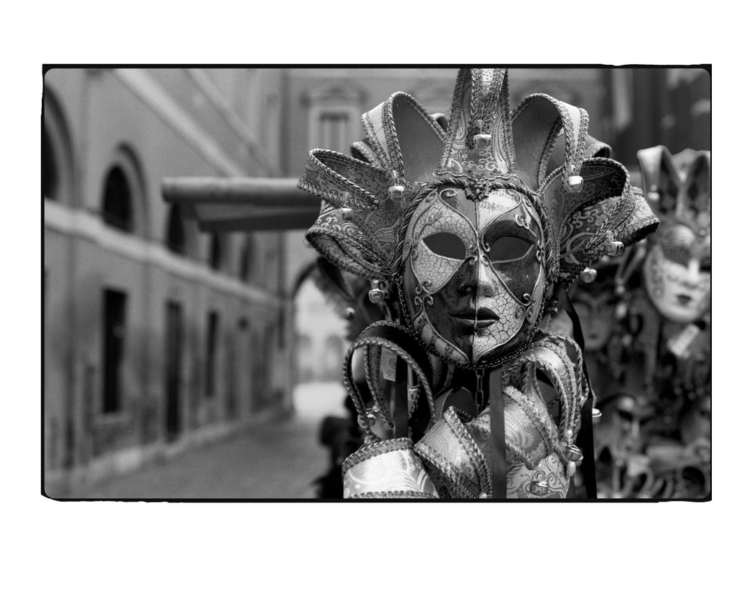 Venice Carnival Masks Photo Print: Kodak Tmax Film - Etsy