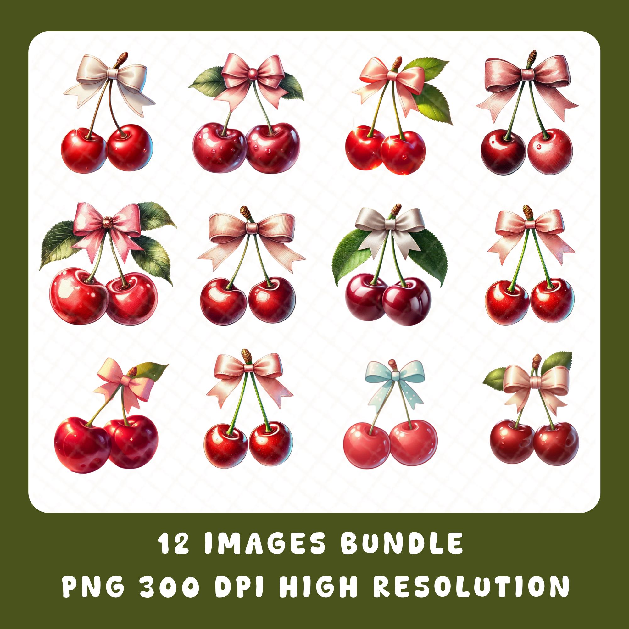 Cherry Bundle PNG, Cherry Shirt PNG, Vintage Cherry PNG, Digital ...