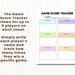 GAME NIGHT SCORE Tracker and Tokens | Family Game Night | Game Tally ...