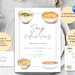 SOUP PARTY Bundle Invitation | Soup Potluck Party Invite | Soup Bar ...