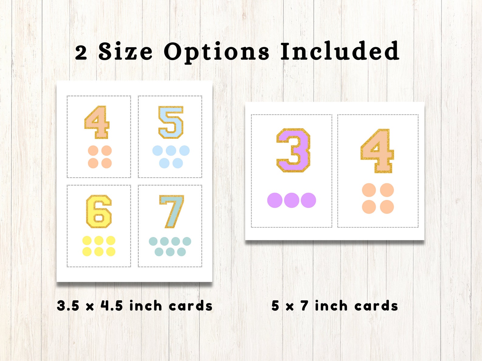 NUMBER FLASH CARDS | Kids | Homeschool | Learning | Colorful Number ...