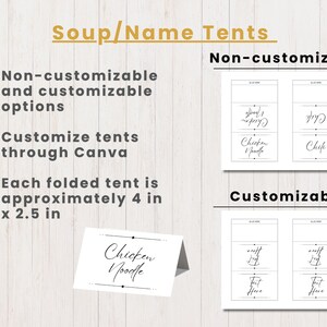 SOUP PARTY Bundle Invitation | Soup Potluck Party Invite | Soup Bar ...