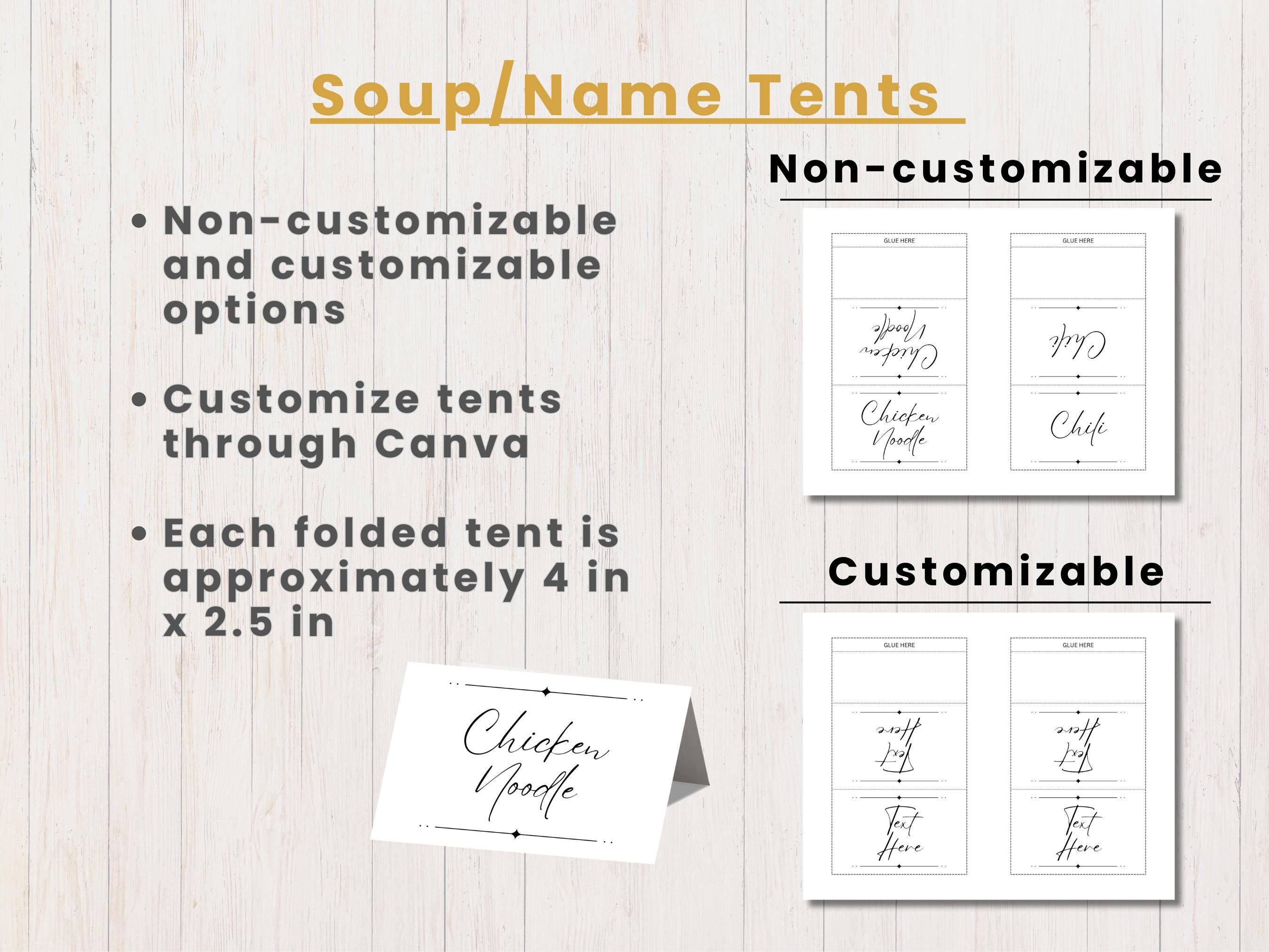 SOUP PARTY Bundle Invitation | Soup Potluck Party Invite | Soup Bar ...