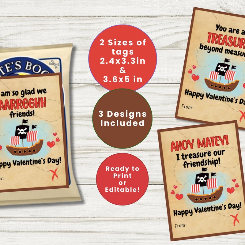 Pirate Valentine - Etsy