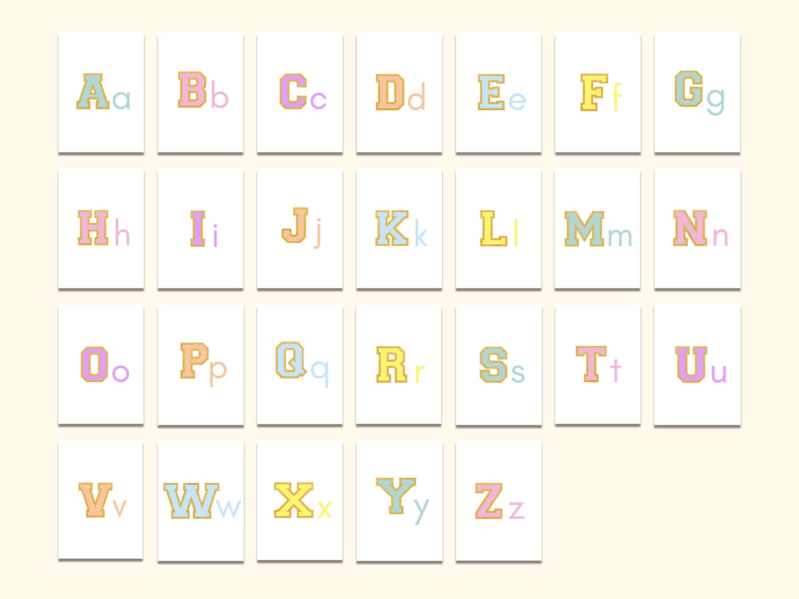 ALPHABET CARDS | Kids | Homeschool | Alphabet Flash Cards | ABC Cards ...