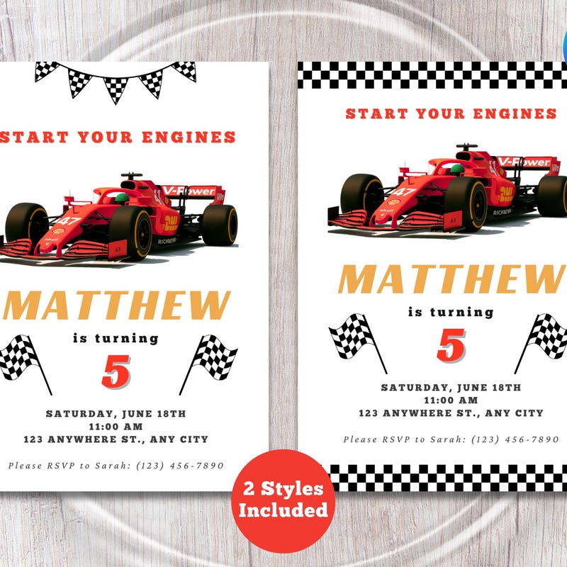 Formula One Racing Girls - Etsy UK