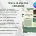 BOOK of the MONTH TEMPLATE | Book Club Meeting | Book Discussion ...