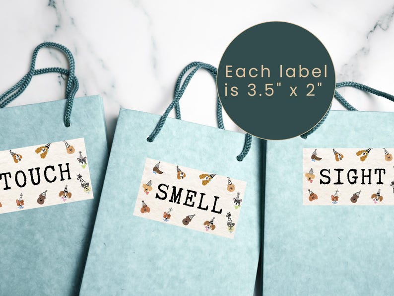 5 SENSES GIFT LABELS | Five Senses | Anniversary Gift | Valentine Gift ...