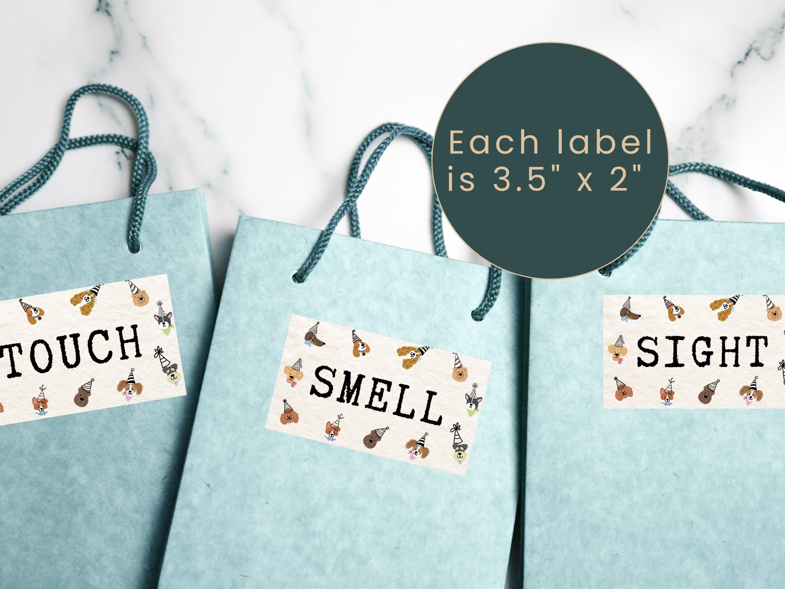 5 SENSES GIFT LABELS | Five Senses | Anniversary Gift | Valentine Gift ...