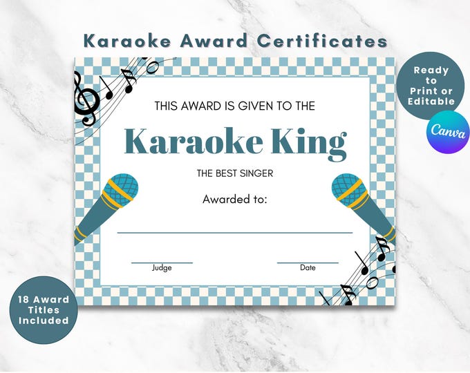 Karaoke Party Photo Booth Props, Rock Star, Pop Star, Hip Hop, Karaoke ...
