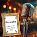 KARAOKE PARTY BUNDLE | Request a Song | Karaoke Sign up | Song Request ...