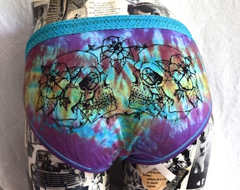 Skull underwear | Etsy