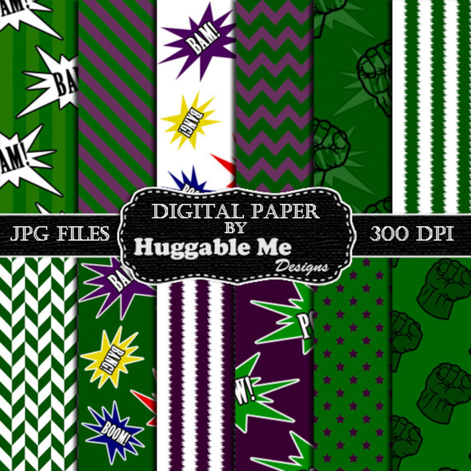 Digital Paper Super Hero Instant Download Paper for Super - Etsy