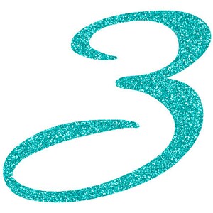 Turquoise Alphabet Clipart, Aqua Glitter Letters, Numbers Clipart ...