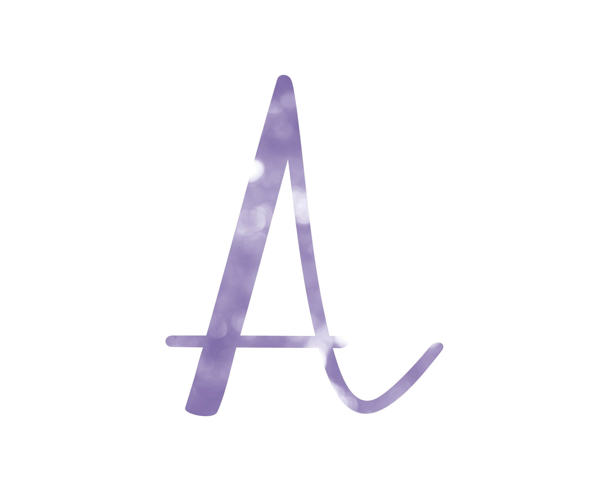 Purple Bokeh Alphabet Clipart Purple Letters Numbers - Etsy
