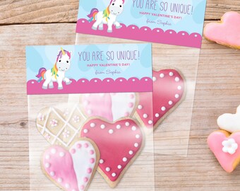 Blue Boom Boom for You Valentine's Day Treat Bag Topper Set of 24 ...