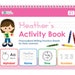 Custom English Writing Book for Girls Activity Workbook for - Etsy