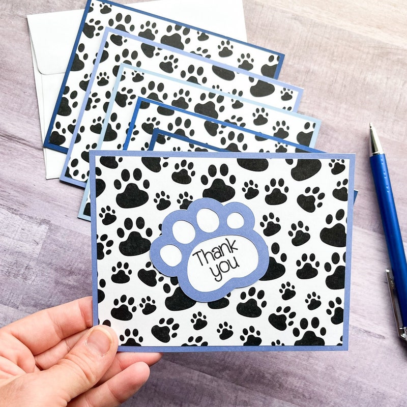 Dog Thank You Note - Etsy
