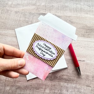 Administrative Professional Day Giftcard Holder, Coffee Cup Gift Card ...