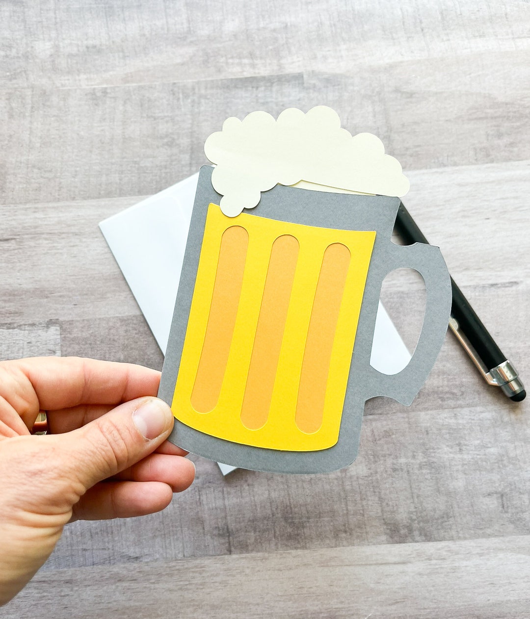 Beer Mug Gift Card Holder, Father's Day Gift, St. Patrick's Day Gift - Etsy