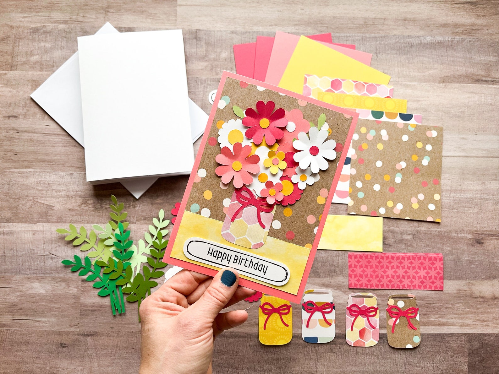 DIY Day Card Kit, Make Your Own Cards, Girls Night Out Activity Kit ...