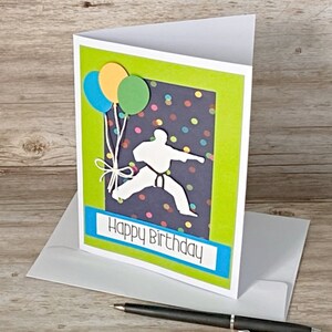 Karate Birthday Card Martial Arts Card TKD Birthday Card | Etsy