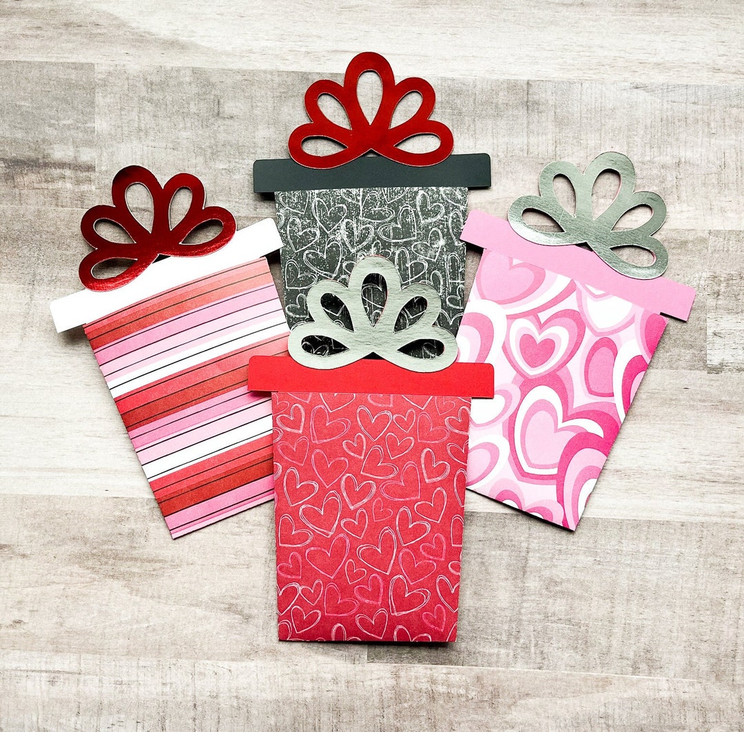 Valentine's Day Gift Card Holder Valentine Gift Heart - Etsy