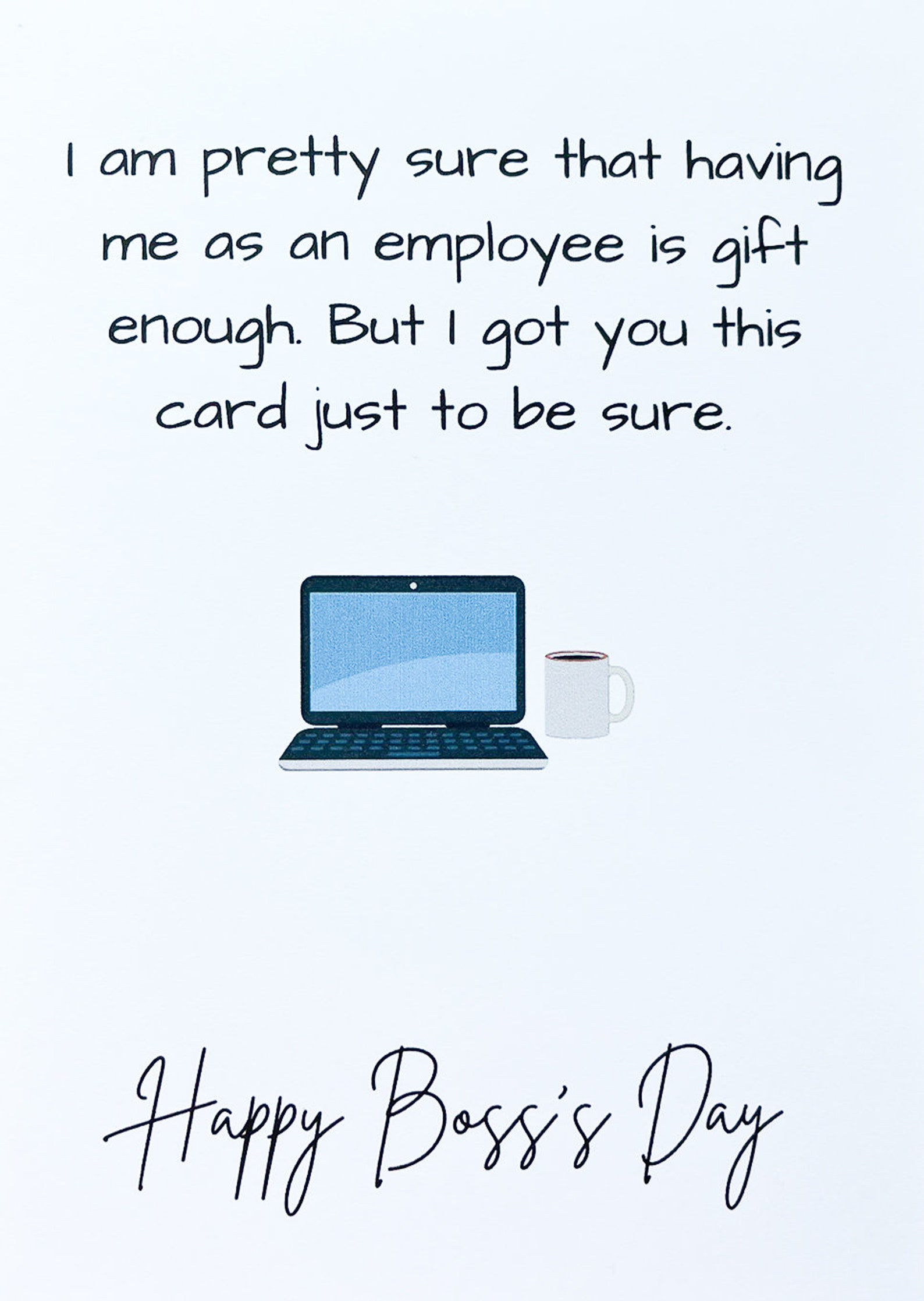 PRINTABLE Card for Boss's Day Funny Boss's Day Card - Etsy