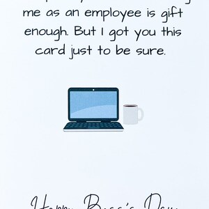 PRINTABLE Card for Boss's Day, Funny Boss's Day Card, Instant Download ...