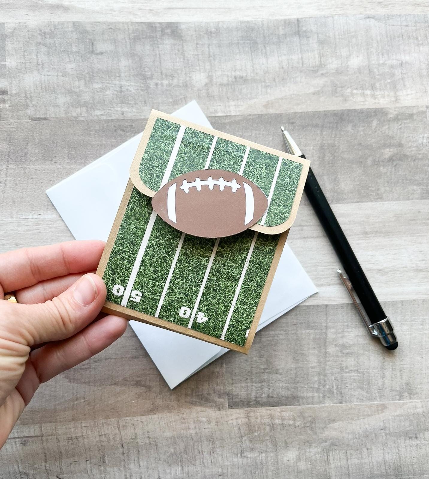 Football Gift Card Wallet, Multiple Gift Cards Holder, Football Gift ...