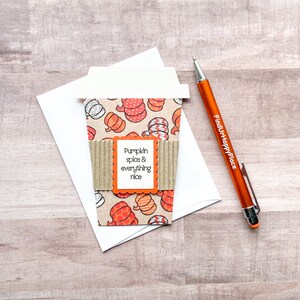 Coffee Cup Gift Card Holder, Halloween Teacher Gift, Fall Gift Card ...