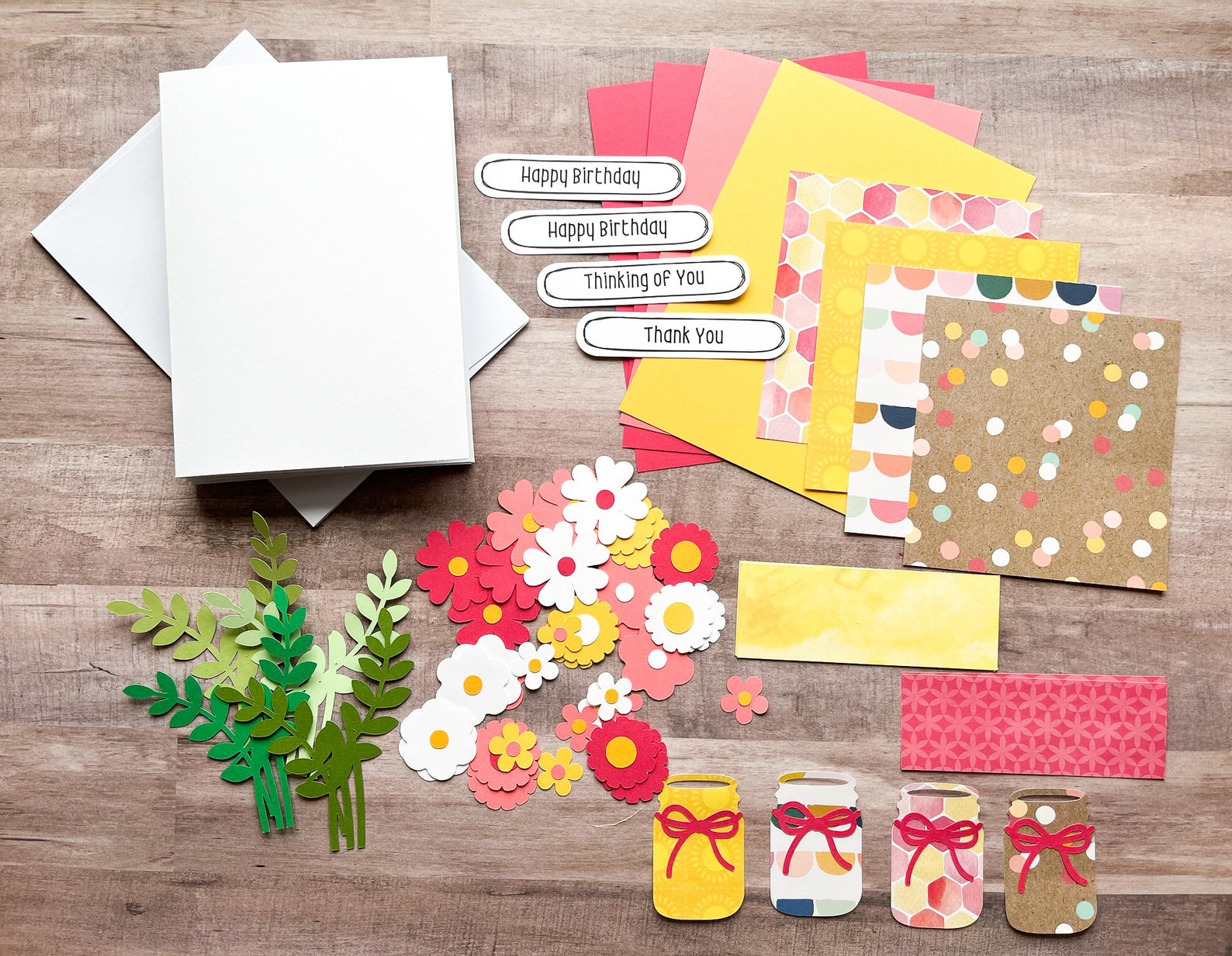 DIY Day Card Kit, Make Your Own Cards, Girls Night Out Activity Kit ...
