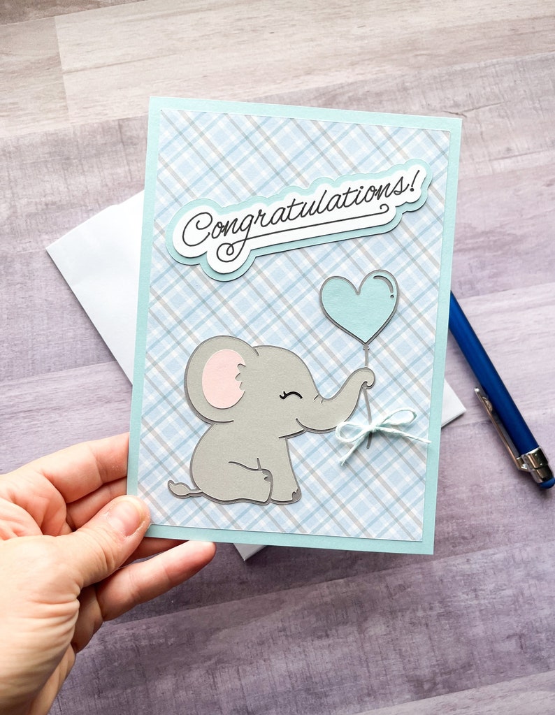 Congratulations New Baby Card Gender Neutral Baby Card - Etsy