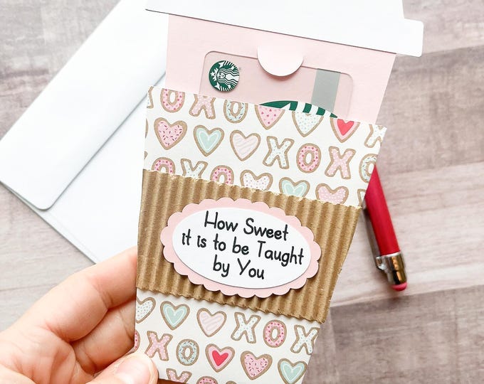 Teacher Heart Valentine's Day Earrings, Card, Box+ribbon Included!happy ...