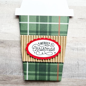 Christmas Gift Card Holder Set, Coffee Cup Gift Card Holders for the ...