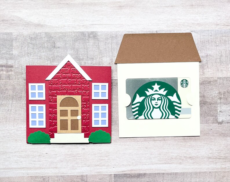 House Gift Card Holder New Home Gift Housewarming Gift Card - Etsy