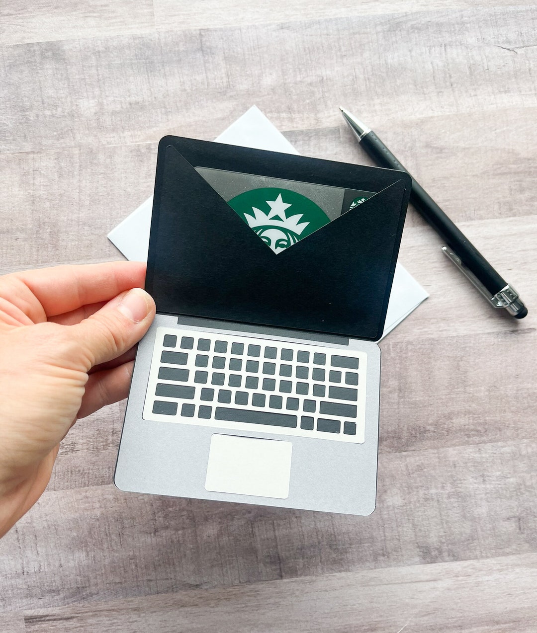 Laptop Gift Card Holder, Computer Gift Card Holder, Gift for Student ...