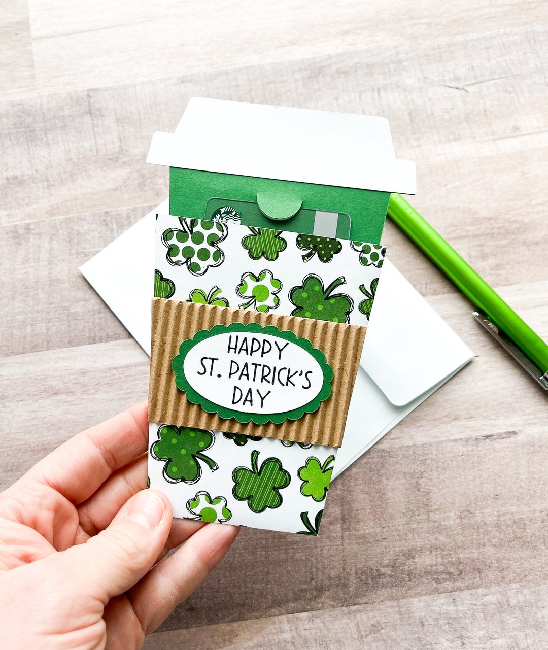 St. Patrick's Day Gift Card Holder, Gift for Employees, Funny St ...