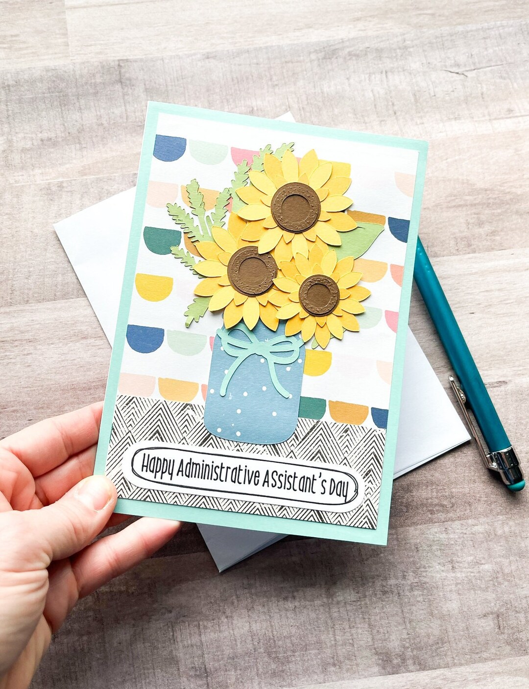 Tarjeta Día del Profesional Administrativo Tarjeta Asistente - Etsy México