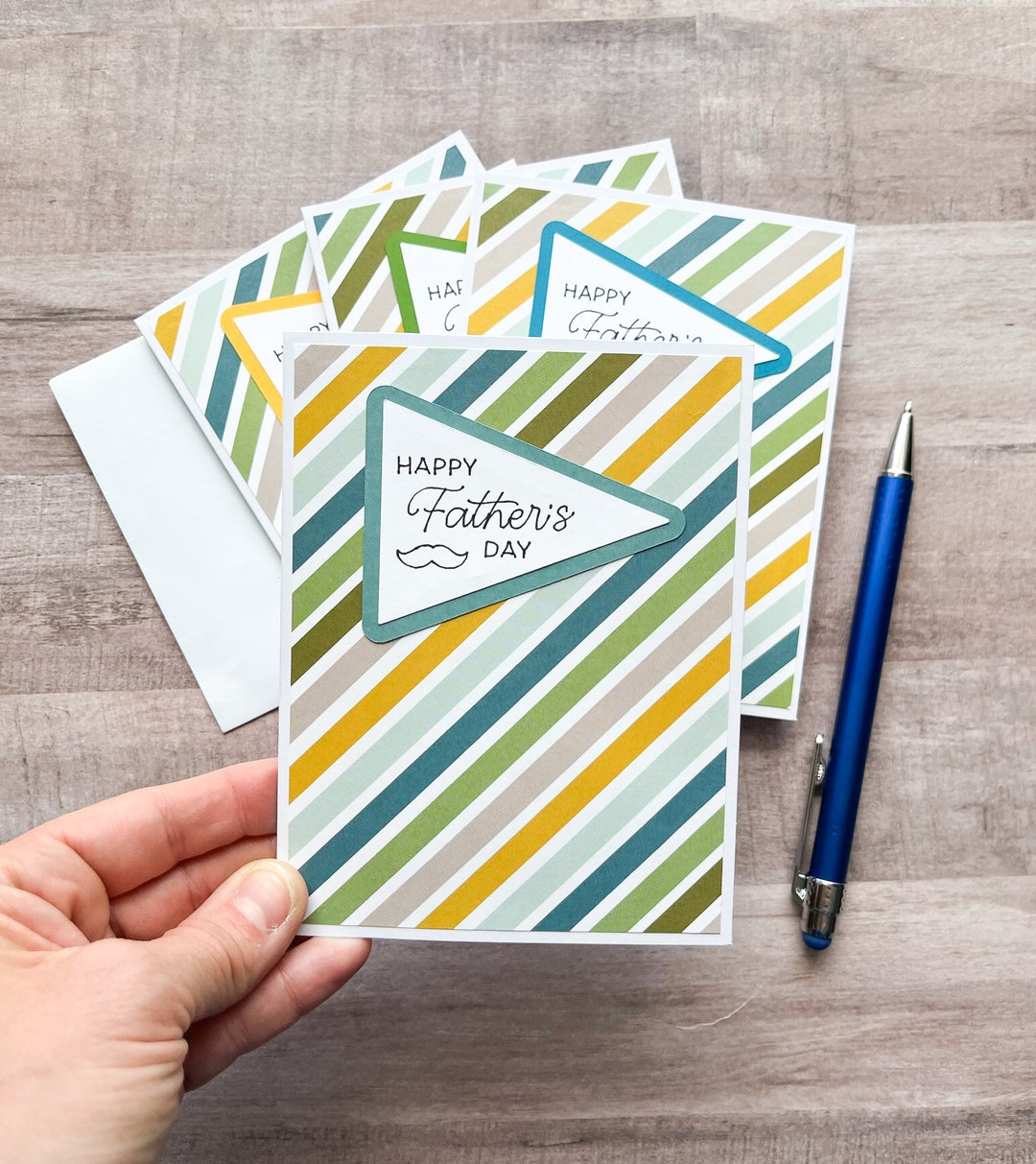 Happy Father's Day Cards, Bulk Father's Day Cards, Set of Notecards for ...
