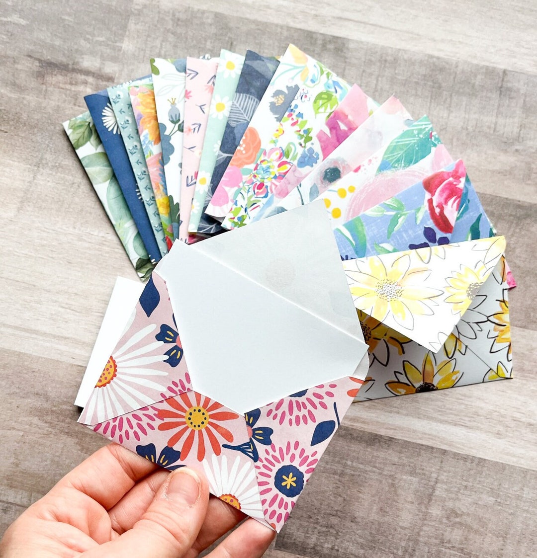 Mini Envelopes, Tiny Envelopes With Blank Cards, Small Notecards for ...