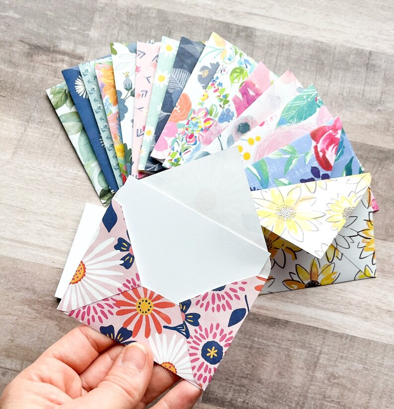 Mini Envelopes Tiny Envelopes With Blank Cards Small - Etsy