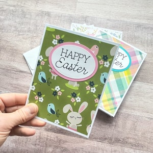 Easter Cards, Set of 4 Easter Cards, Bulk Easter Cards, Pack of Easter ...
