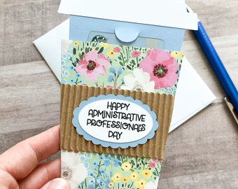 Administrative Professional's Day Gift Card Holder - Etsy