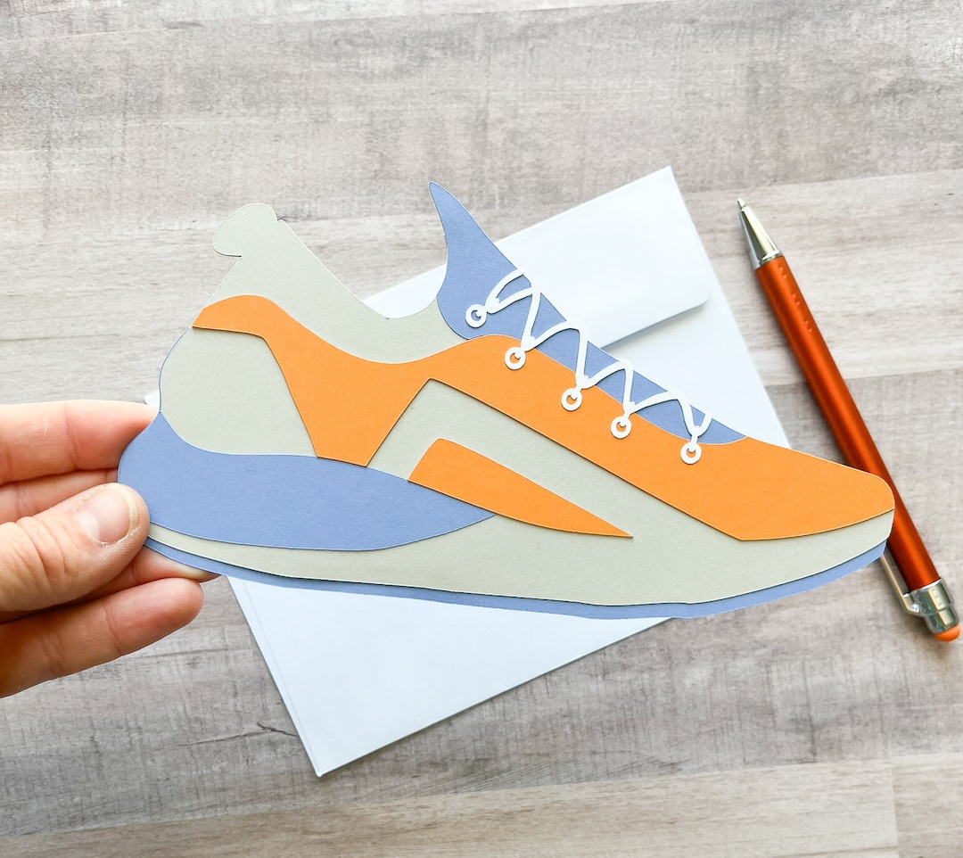 Sneaker Gift Card Holder, Running Shoe Gift Card Holder, Gift for Coach ...