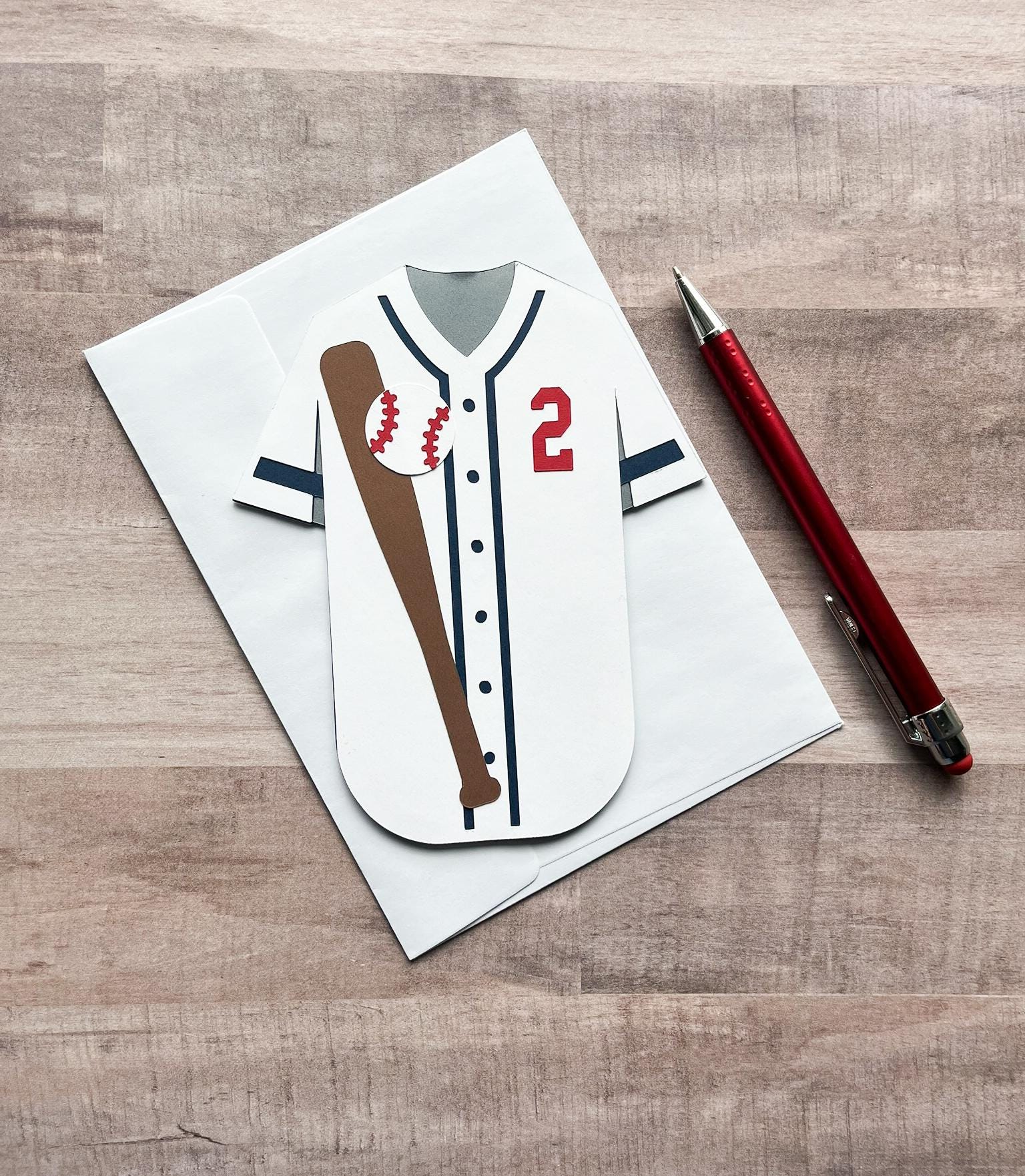 Baseball Gift Card Holder, Jersey Gift Card Holder, Team Spirit Gift ...