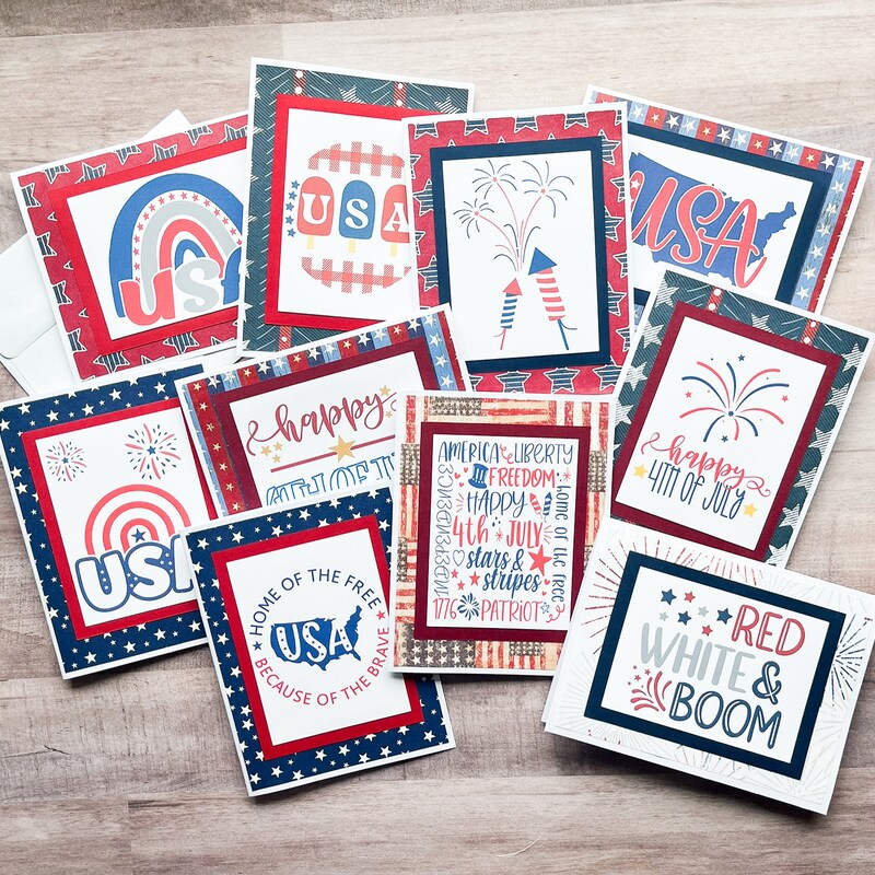 Patriotic Card - Etsy