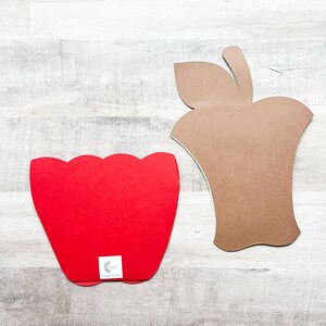 Apple Gift Card Holder, Teacher Gift Card Holder, Gift for Teacher ...